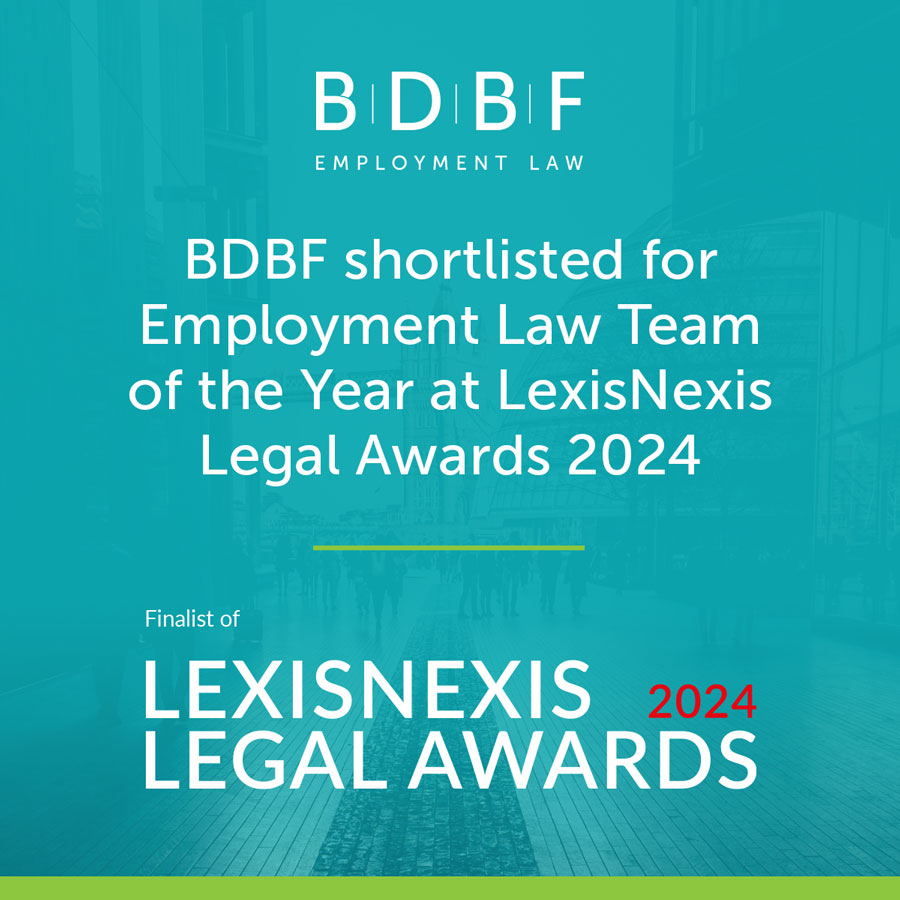 BDBF shortlisted for Employment Law Team of the Year at LexisNexis ...